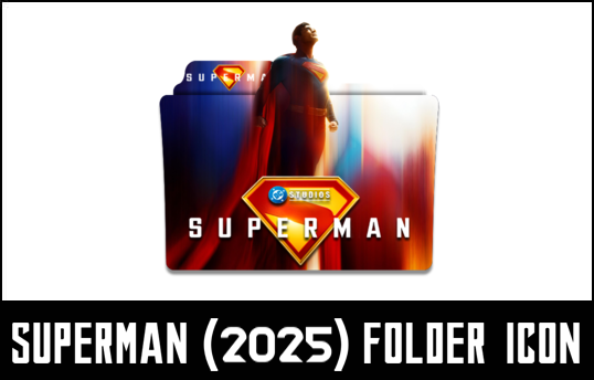 Superman (2025) Folder Icon by eslamzewail on DeviantArt