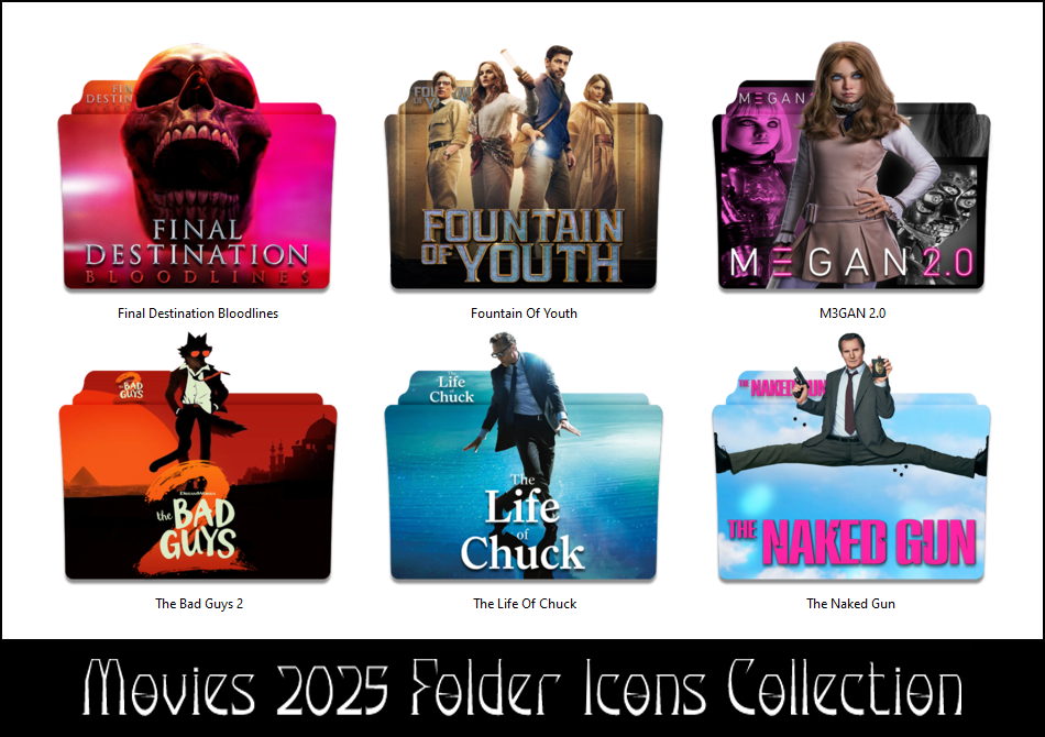 Movies 2025 Folder Icons Collection (3) by eslamzewail on DeviantArt