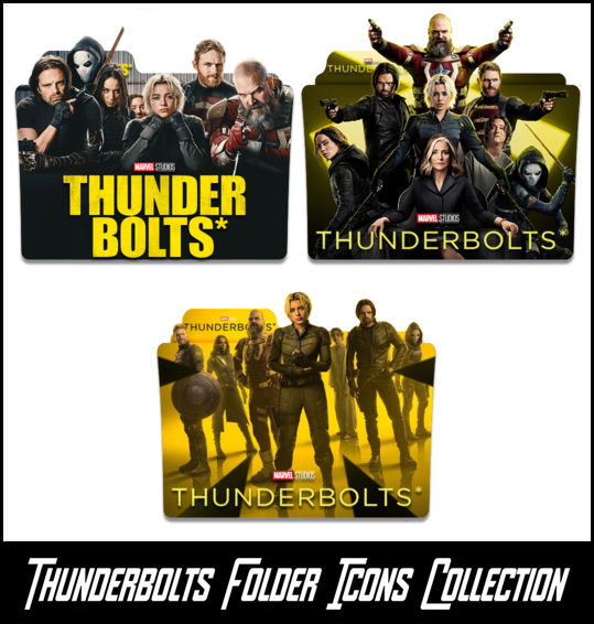 Thunderbolts* (2025) Folder Icons Collection (2) by eslamzewail on DeviantArt