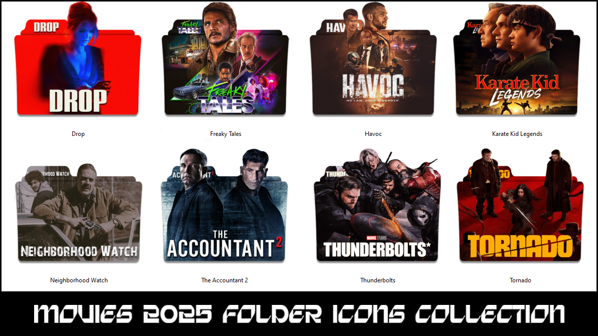 Movies 2025 Folder Icons Collection (4) by eslamzewail on DeviantArt
