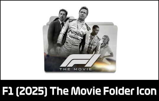 F1 (2025) The Movie Folder Icon V6 by eslamzewail on DeviantArt