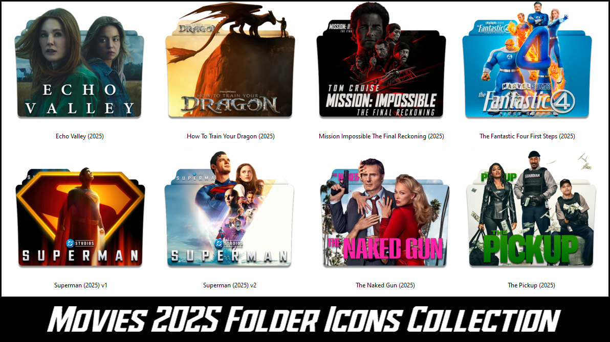 Movies 2025 Folder Icons Collection (8) by eslamzewail on DeviantArt