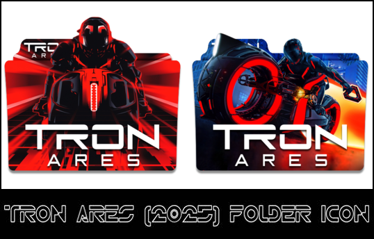 Tron Ares (2025) New Folder Icons by eslamzewail on DeviantArt