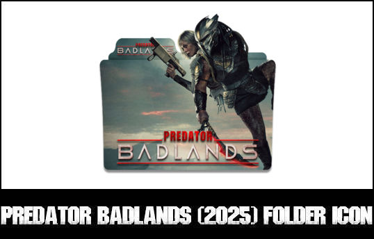 Predator Badlands (2025) Folder Icon V5 by eslamzewail on DeviantArt