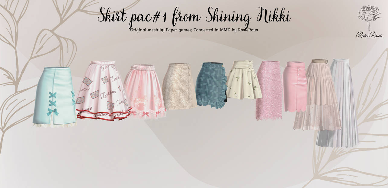 DL Skirt pac_1 from SN by Markizka-Luizka on DeviantArt