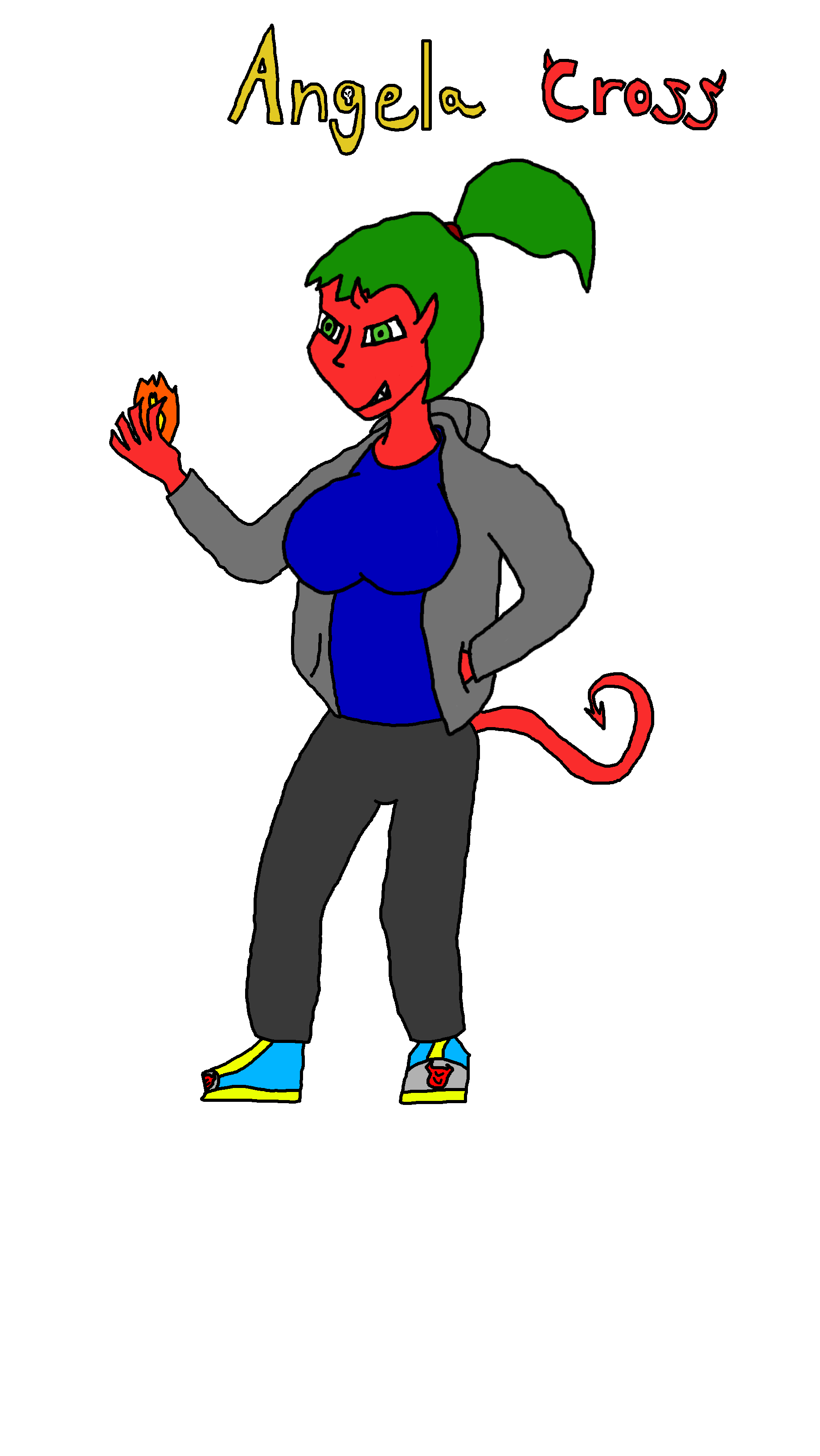 Angela Cross by gamerboy505 on DeviantArt