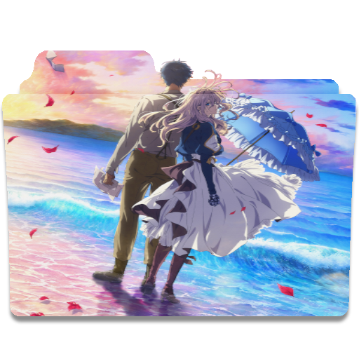 Violet Evergarden Movie Folder Icon [clear] by werdiro on DeviantArt