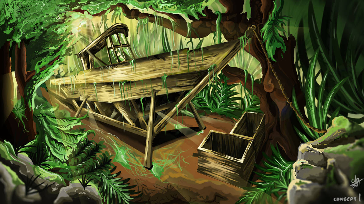 Jungle - Concept One! by Tryptix on DeviantArt