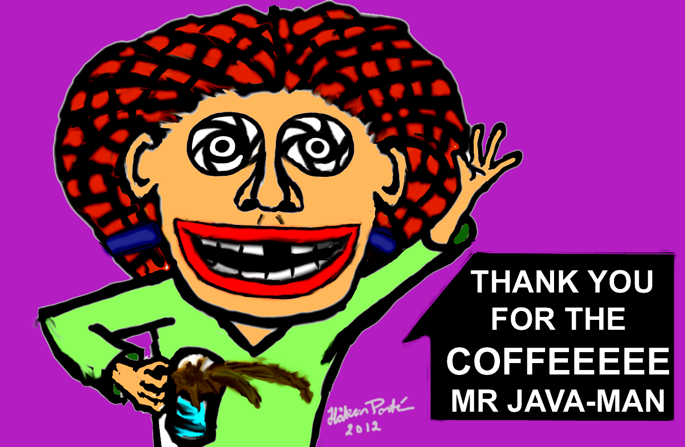 Java bean man by basscania on DeviantArt