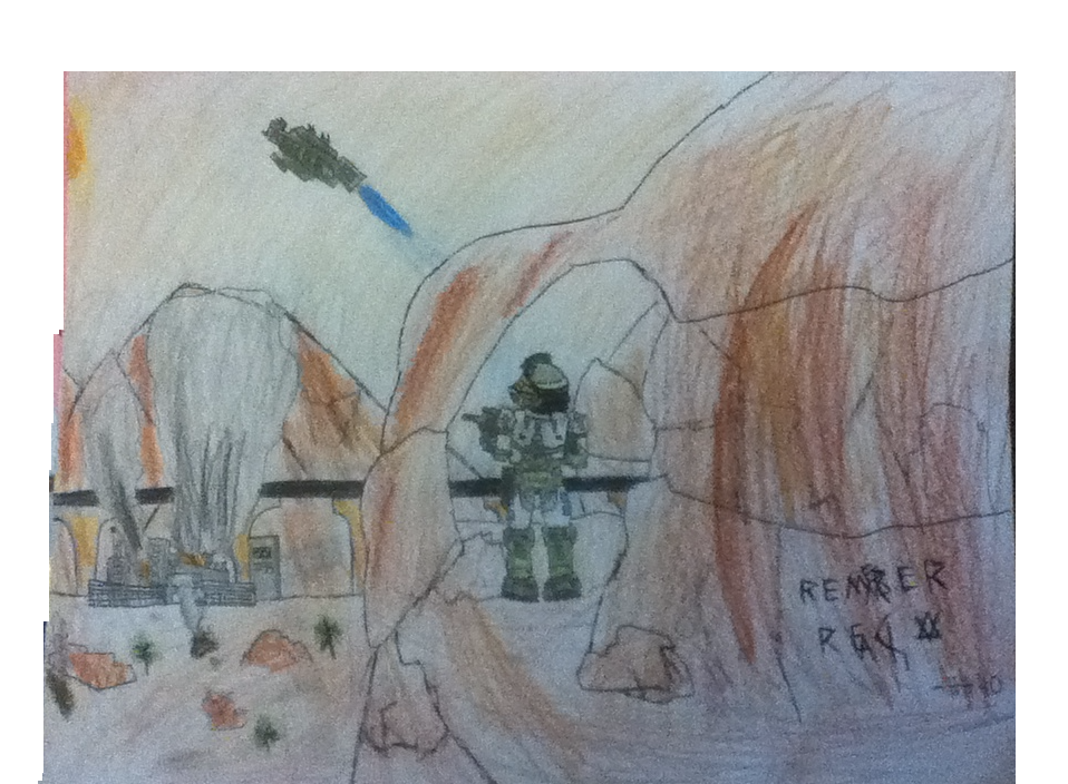 Finished Halo:Reach drawing by hunterhunter40 on DeviantArt