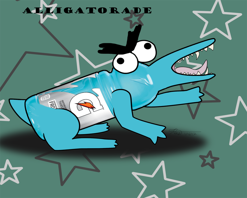 Alligatorade by PrincessRaevinFlash on DeviantArt