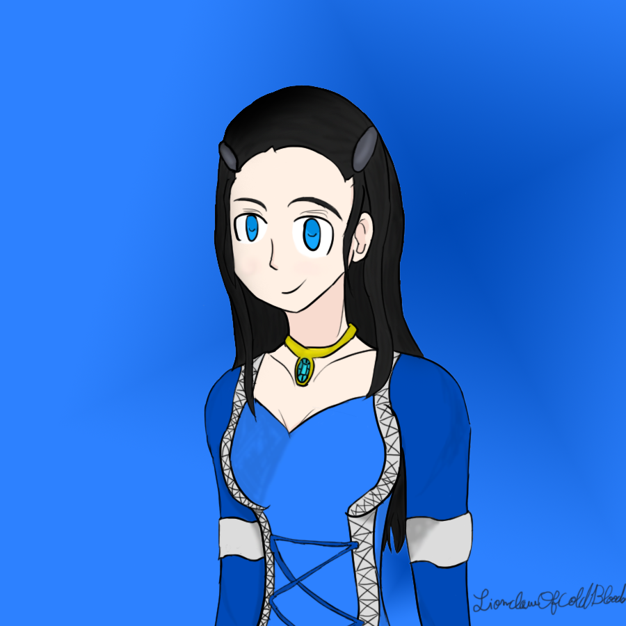 Azure As a Human by LionclawOfColdBloods on DeviantArt