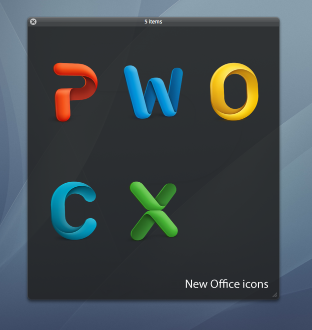 Microsoft Office 2011 Icons