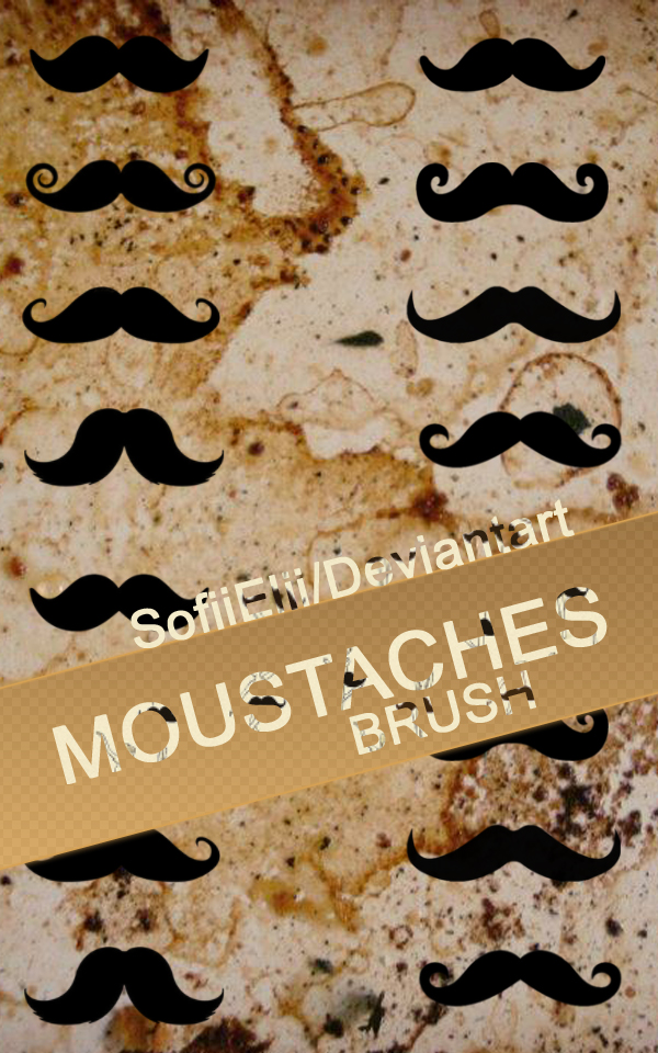 Brush Moustache by SofiiElii on DeviantArt