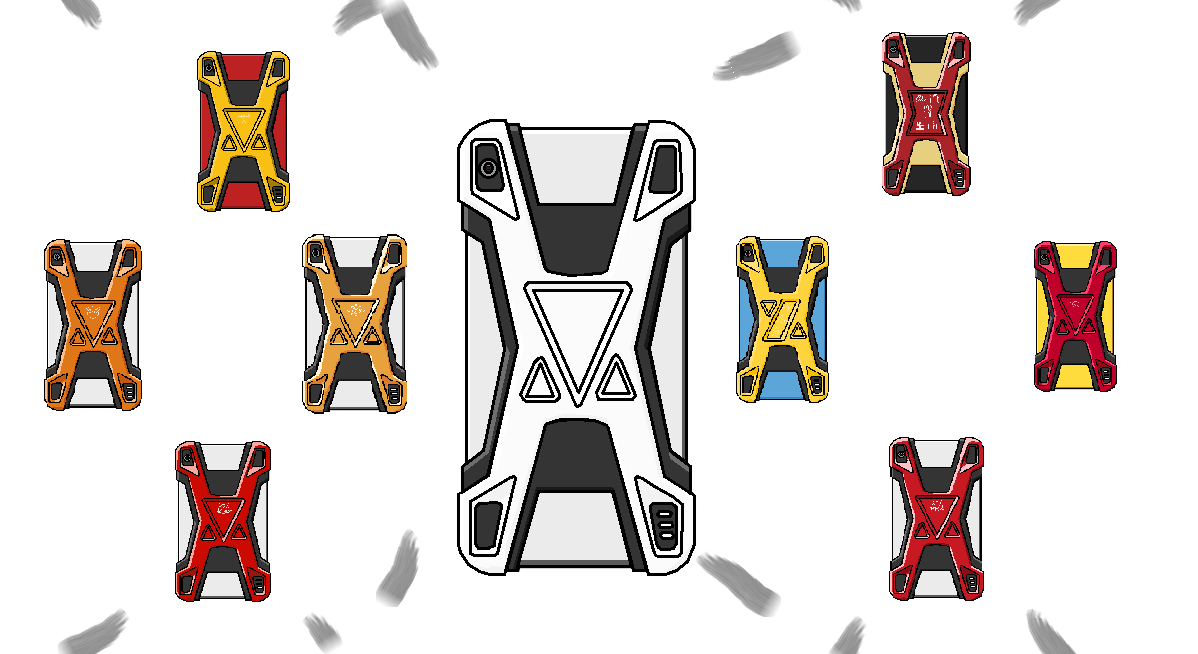 Smarthphones Digivices by crisx284 on DeviantArt