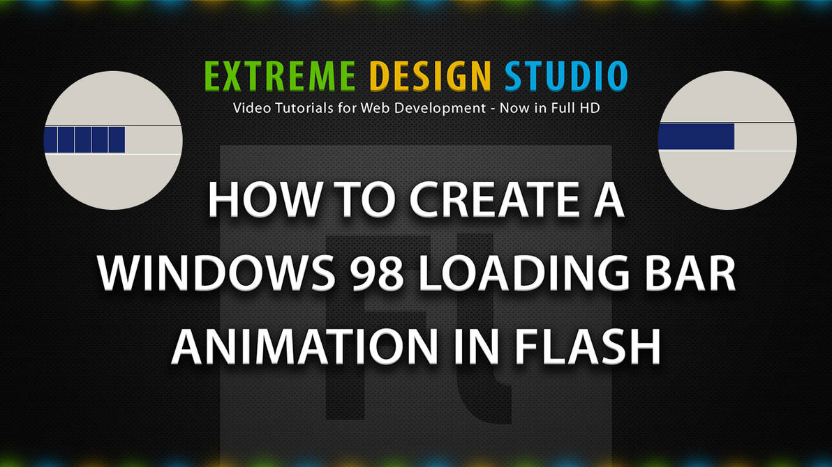 Create a Windows 98 Loading Bar Animation in Flash by eds-danny on ...