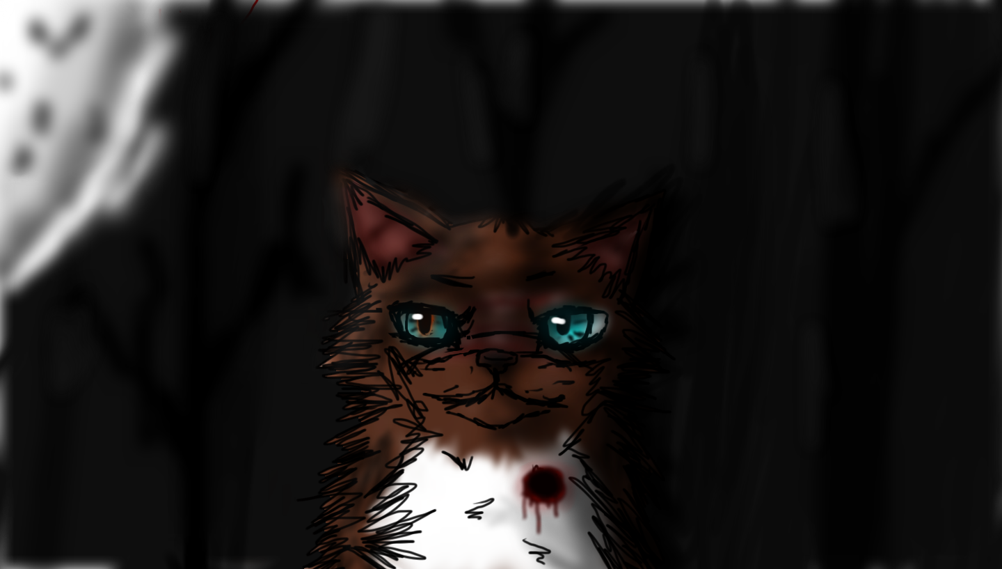 Hawkfrost (In the dark forest) by JazWolf2000 on DeviantArt