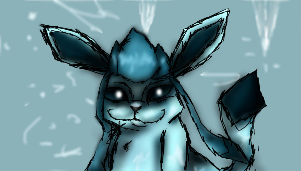 Glaceon by JazWolf2000 on DeviantArt