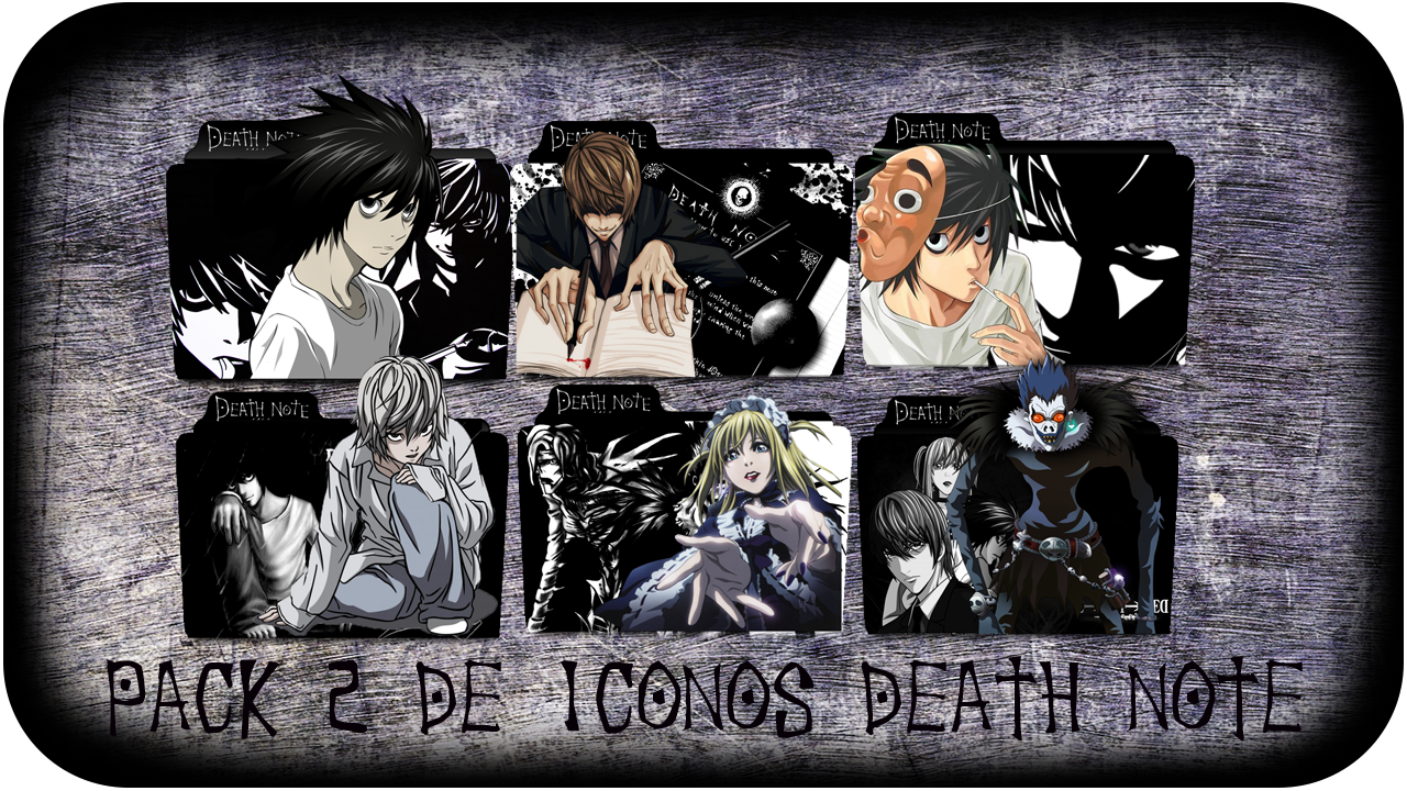 DEATH NOTE - ICONOS 2 by EME-21 on DeviantArt