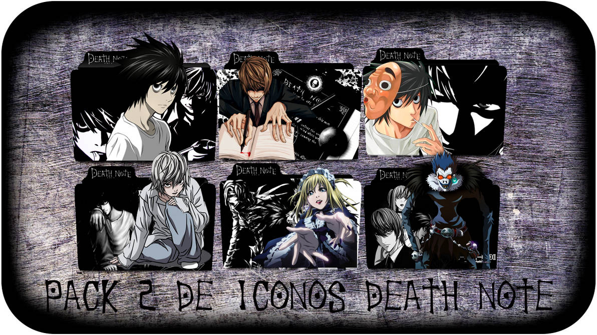 DEATH NOTE - ICONOS 2 by EME-21 on DeviantArt