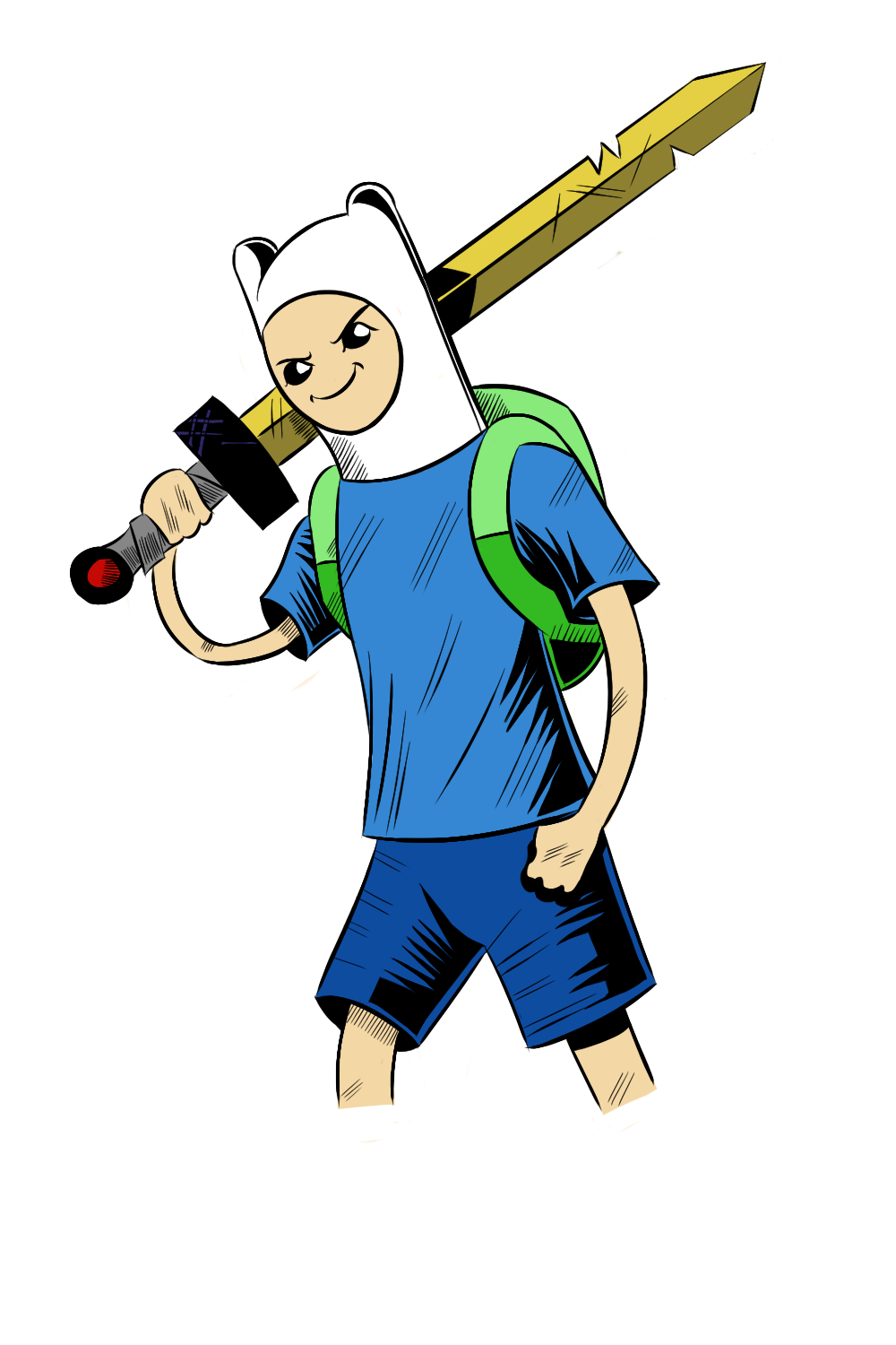 Adventure Time : Finn The Human by OwenOak95 on DeviantArt