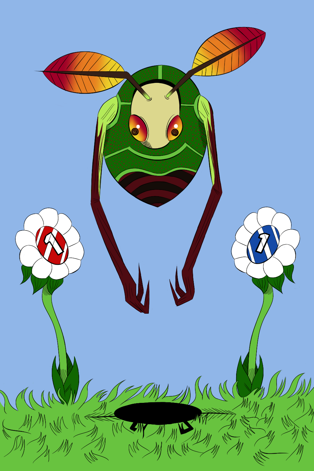 Pikmin : Swooping Snitchbug by OwenOak95 on DeviantArt