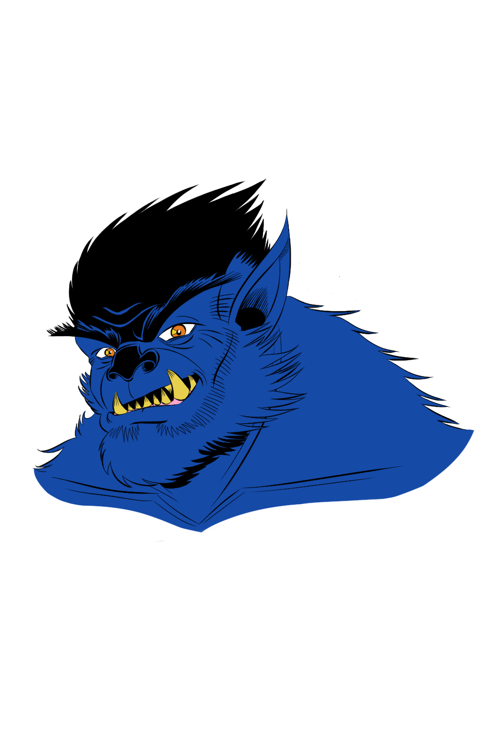 All New X-MEN : Beast Portrait by OwenOak95 on DeviantArt