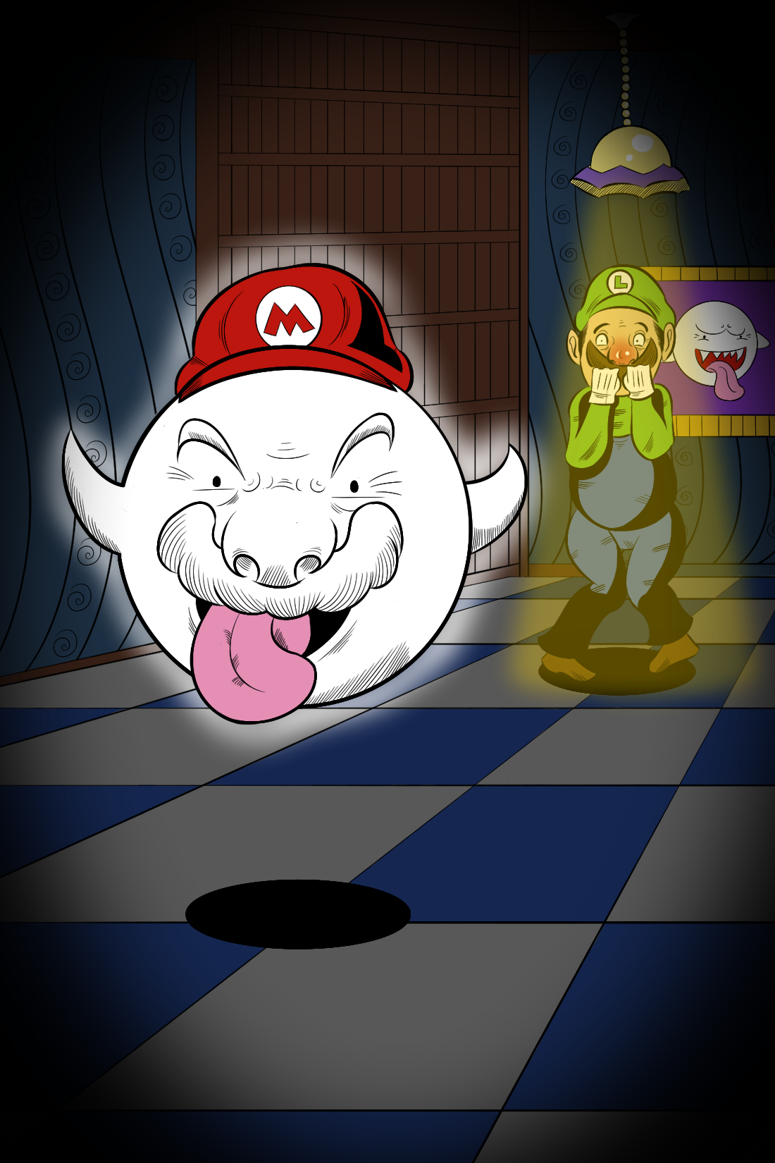 Super Mario Galaxy - Boo Mario by OwenOak95 on DeviantArt