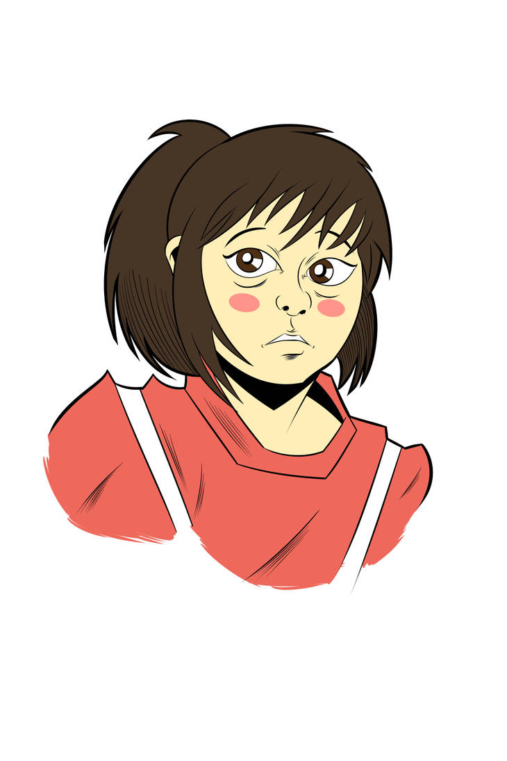 Spirited Away : Chihiro Portrait by OwenOak95 on DeviantArt