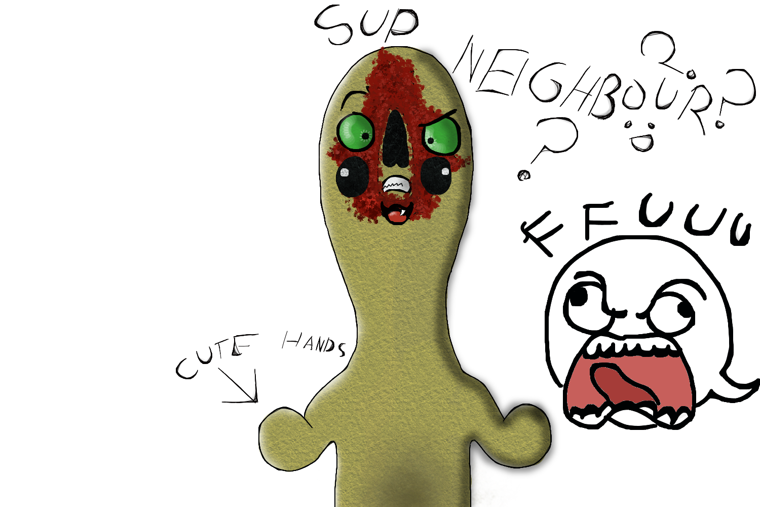 SCP 173 by IanDrawsArt on DeviantArt