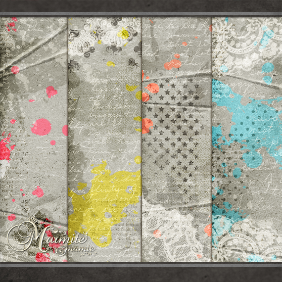 Pretty Punk Papers by DaydreamersDesigns on DeviantArt