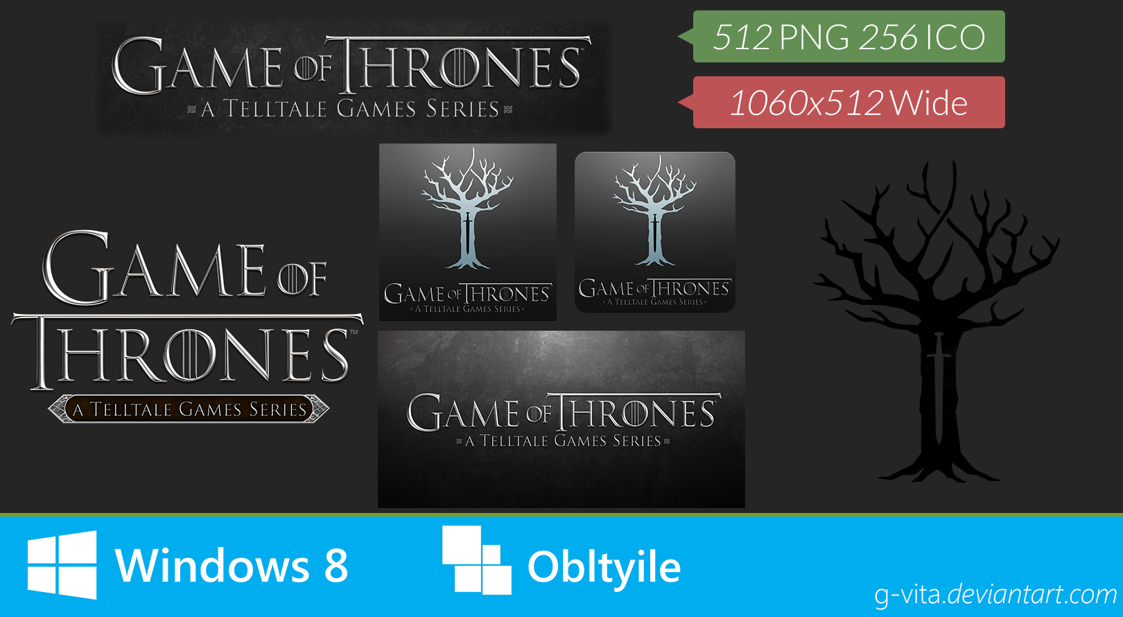Game Of Thrones A Telltale Games Series Icon by g-Vita on DeviantArt