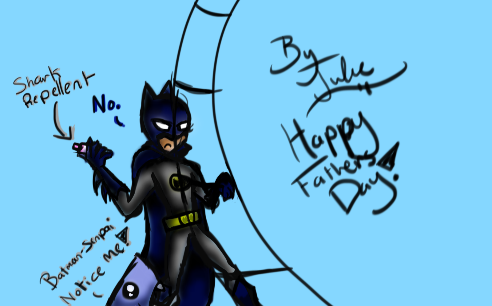 Batman-senpai by parappa272 on DeviantArt