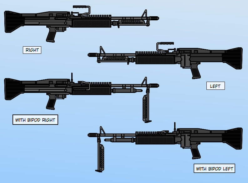 Walfas Custom Props - M60 Machine Gun (Download) by grayfox5000 on ...