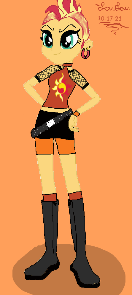 Sunset Shimmer Redesign by LouLouArtwork on DeviantArt