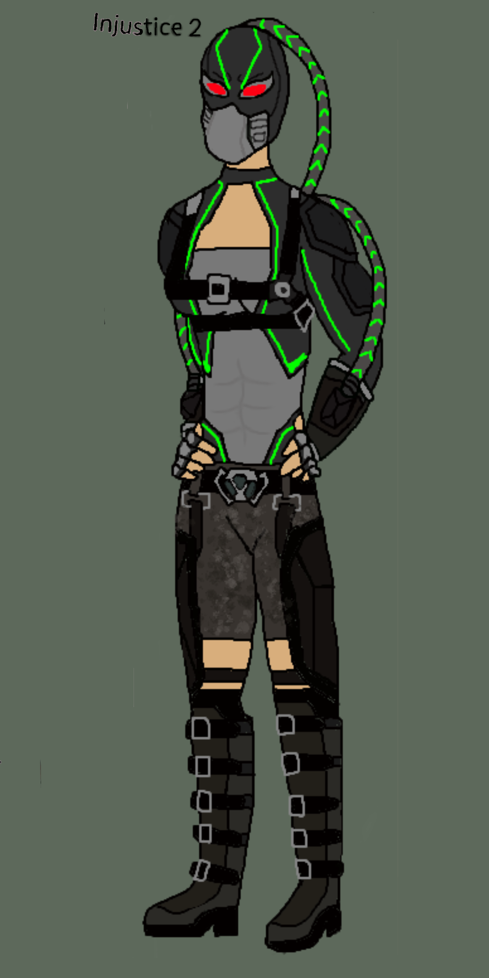 Injustice 2 female Bane by LouLouArtwork on DeviantArt