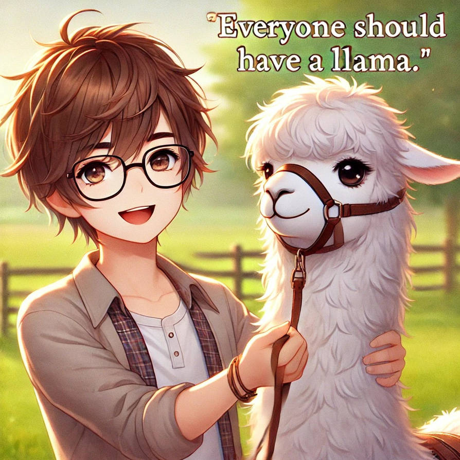 Llama for all by tanor1 on DeviantArt