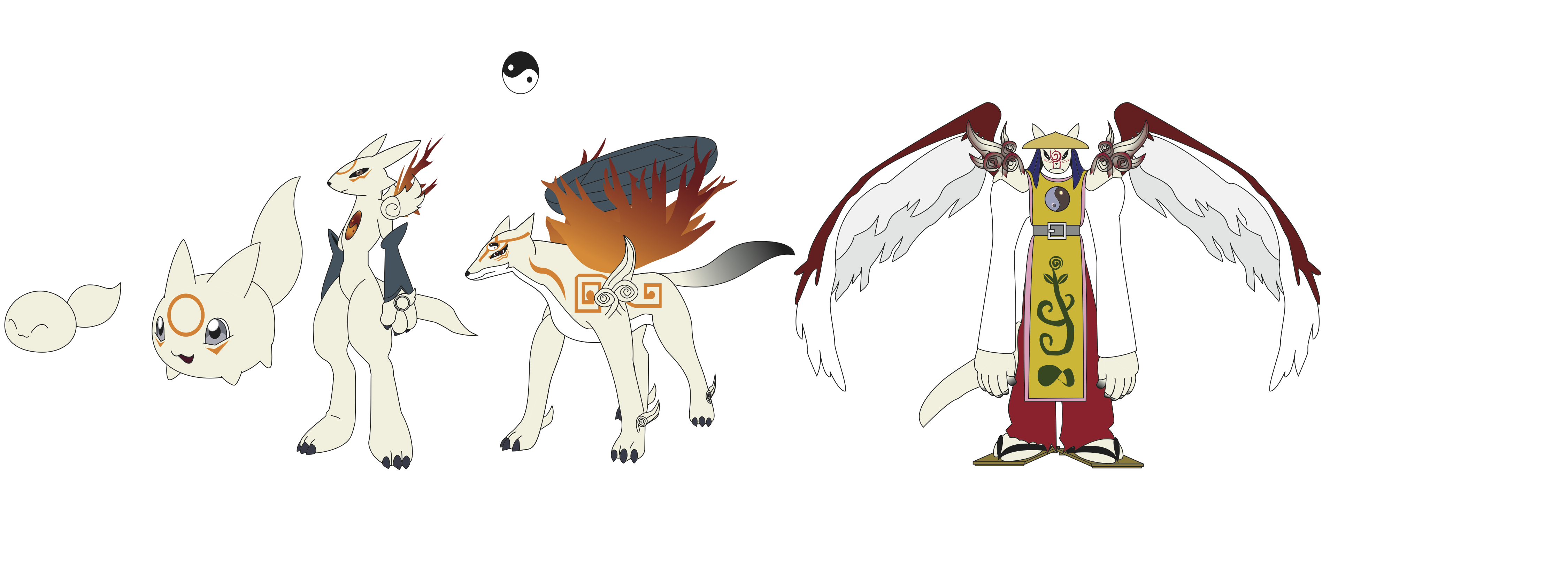 Zorromon Line by 72Acemon on DeviantArt