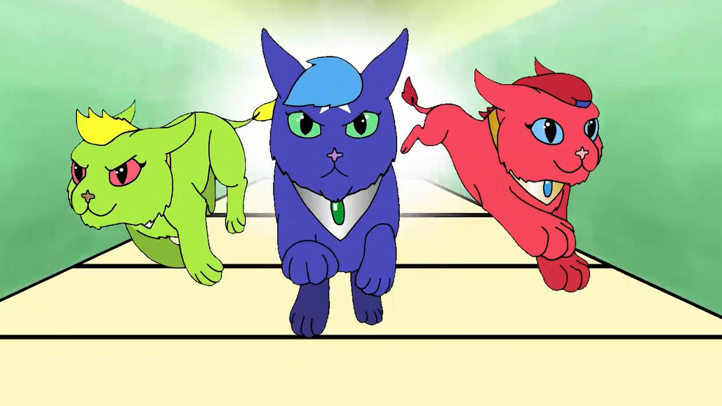 Cats Running (Animation) by SammyJ-Studios on DeviantArt