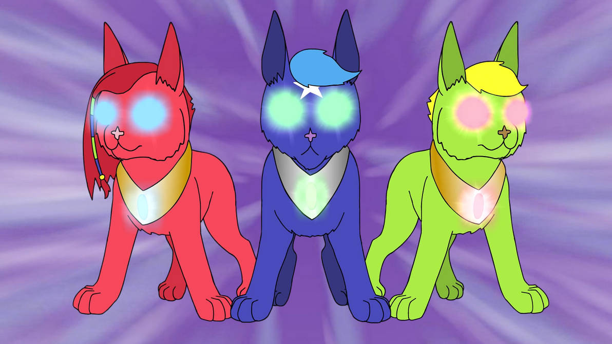 Cats Glow (Animation) by SammyJ-Studios on DeviantArt