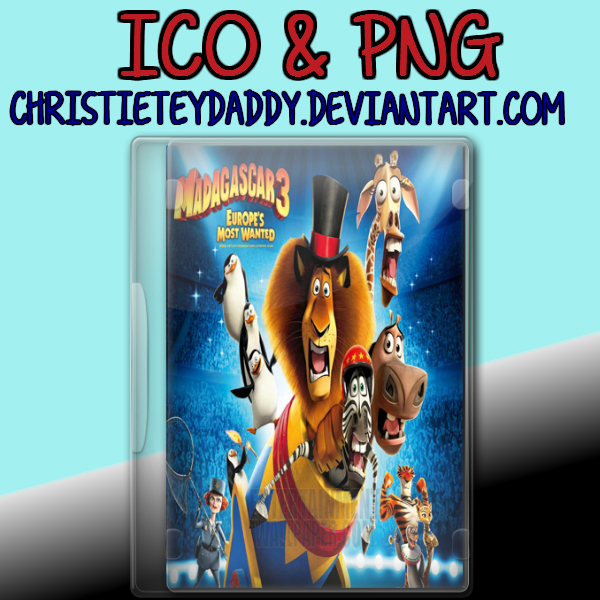 MADAGASCAR 3 FOLDER ICO. by ChristieTeydaddy on DeviantArt