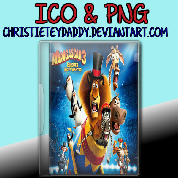 MADAGASCAR 3 FOLDER ICO. by ChristieTeydaddy on DeviantArt