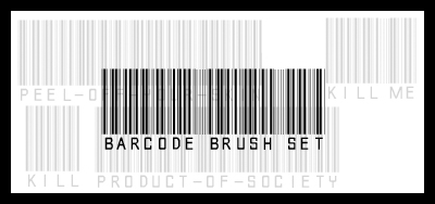 barcode brush set by hallucinogenic-brush on DeviantArt