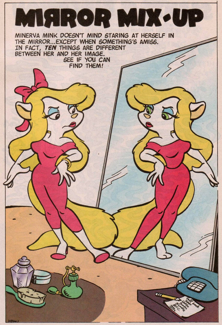 Minerva Mink - Mirror Mix Up by MMDandGifComicLadies on DeviantArt