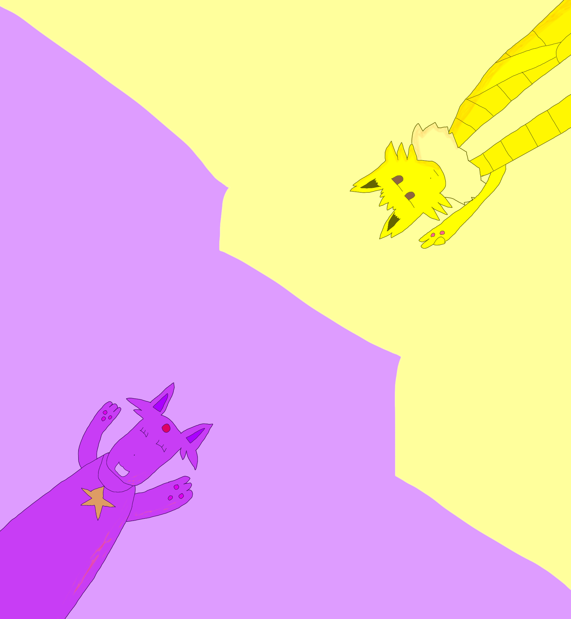 Yellow and Psy by BlueyNavy on DeviantArt