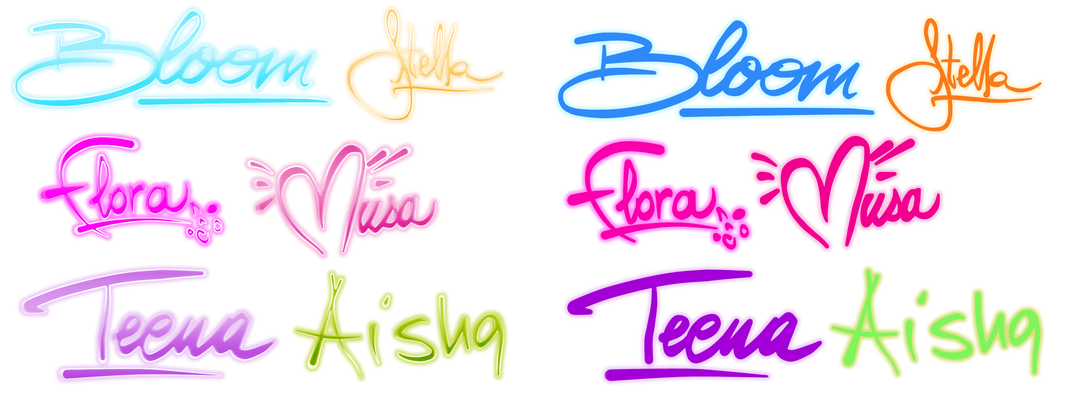 Winx Signatures by Sparkles-McCoy on DeviantArt