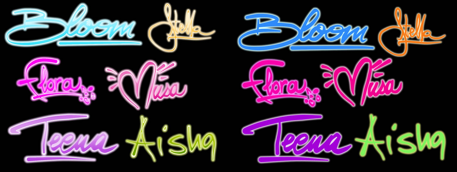 Winx Signatures by Sparkles-McCoy on DeviantArt