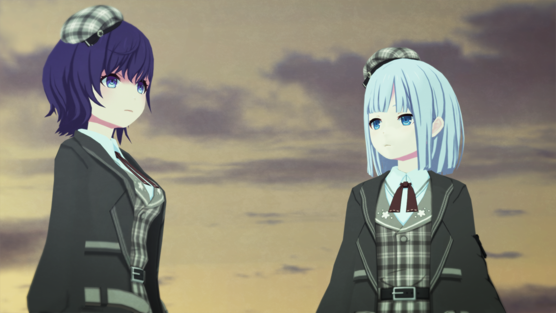 [Model DL]Girly Check Girl Kanade and Mafuyu[MMD] by Grape-25 on DeviantArt