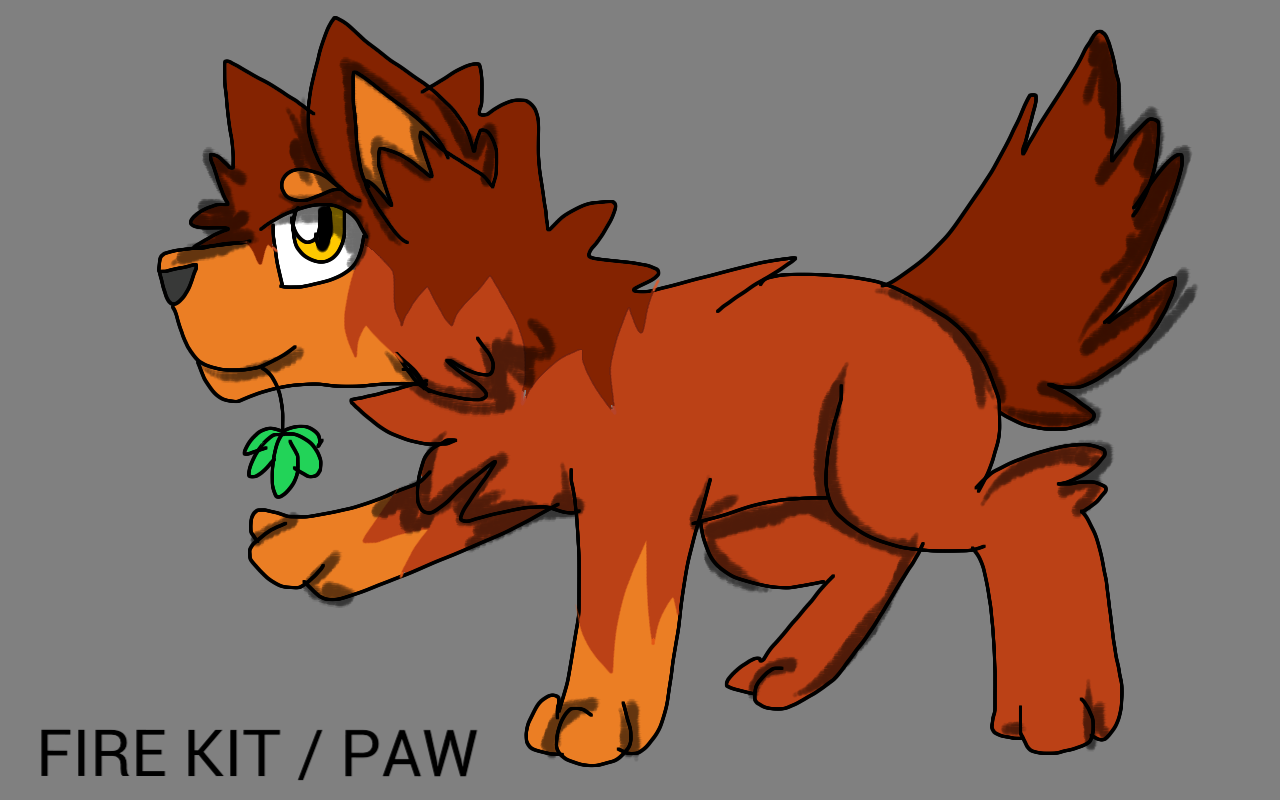 CraigFoot'sDusk | Firekit/paw by DragonQueensLair on DeviantArt