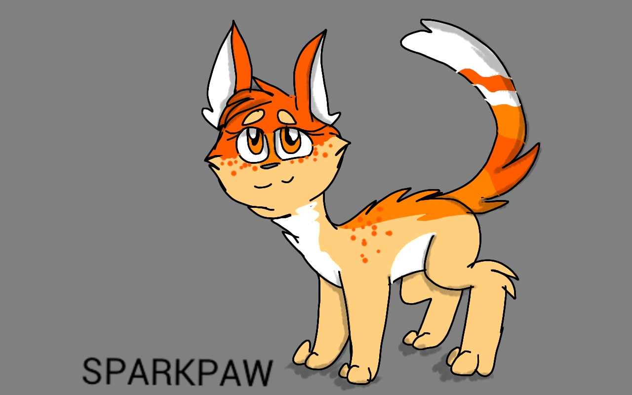 CraigFoot'sDusk | Sparkpaw by DragonQueensLair on DeviantArt
